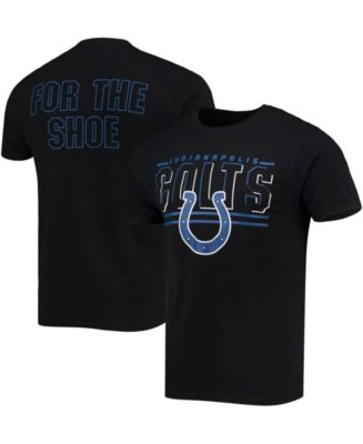 Men's Black Indianapolis Colts Slogan 2-Hit T-shirt - Macy's