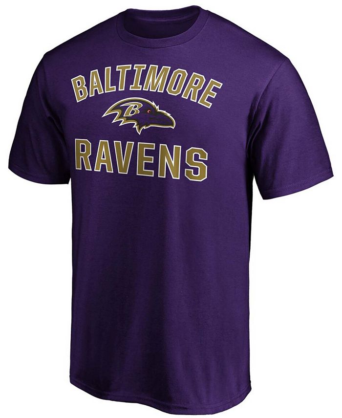 Fanatics Men's Purple Baltimore Ravens Victory Arch T-shirt - Macy's