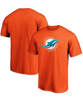 Men's Fanatics Orange Miami Dolphins Primary Logo Team T-shirt - Macy's