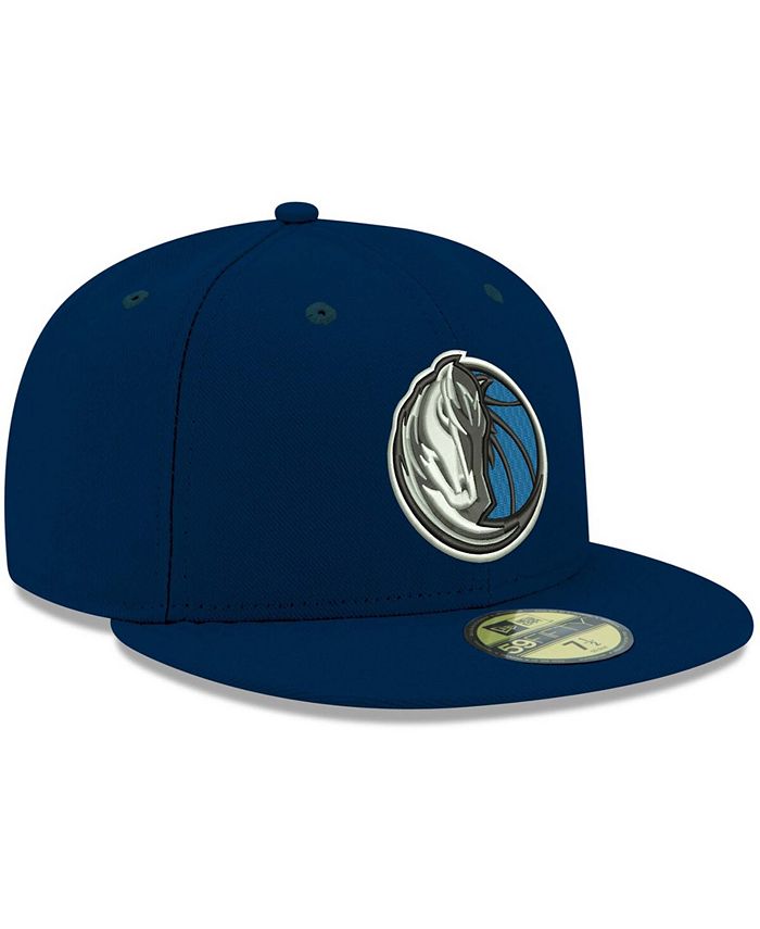 New Era Men's Dallas Mavericks Official Team Color 59FIFTY Fitted Cap ...