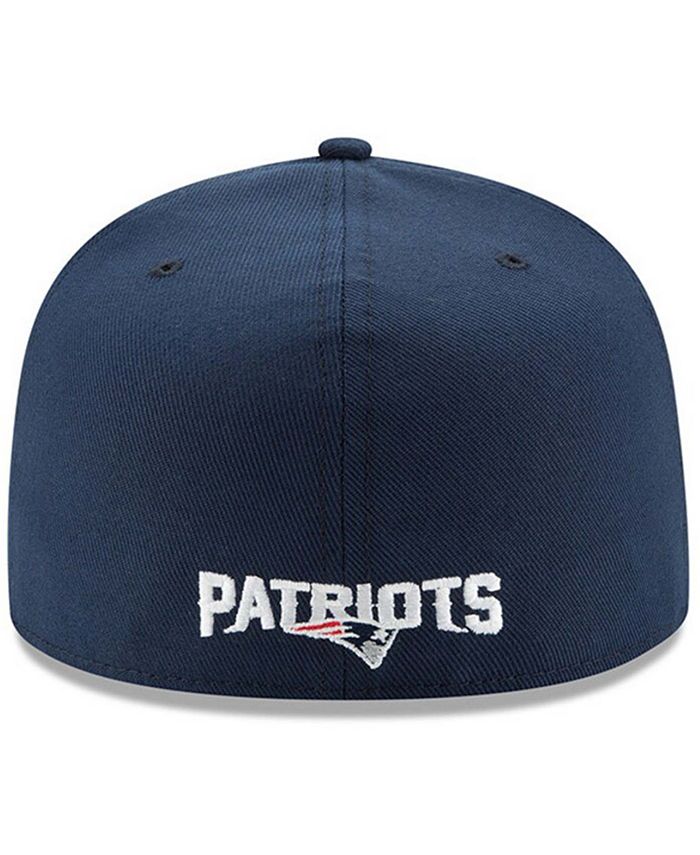 New Era New England Patriots Team Logo Omaha 59FIFTY Fitted Cap - Macy's