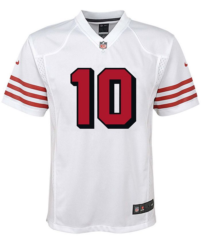 Nike Big Boys and Girls Jimmy GaropPolo Shirt White San Francisco 49ers ...