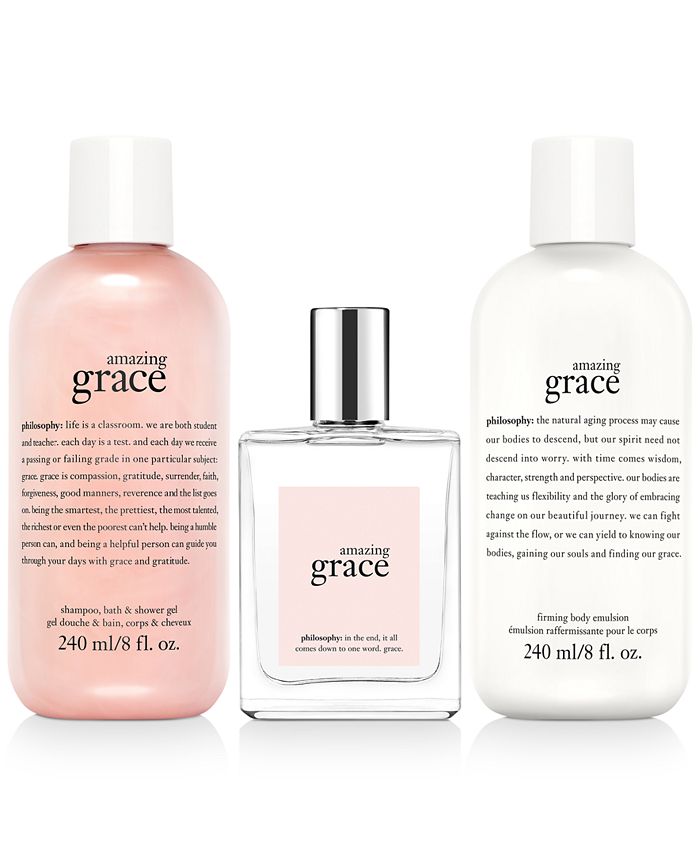 Philosophy 3 Pc Amazing Grace Eau De Toilette Classics T Set Macys