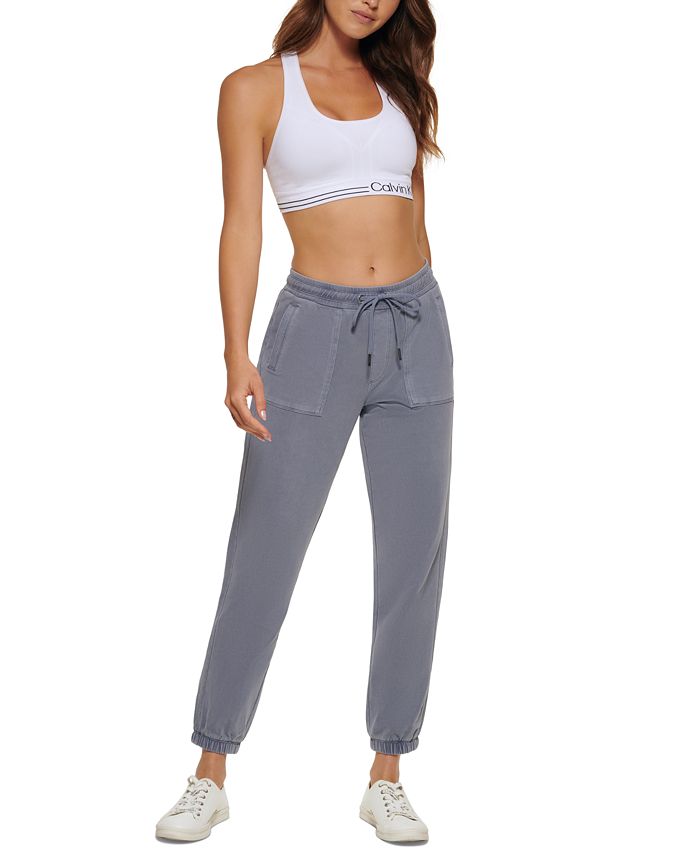 Calvin Klein Women's Drawstring Jogger Pants - Macy's