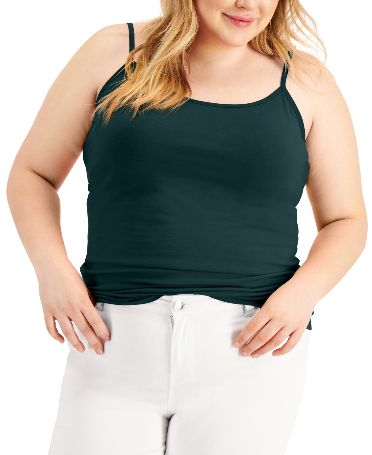 Click here for Aveto Trendy Plus Size Tank Top - Ponderosa Pine prices