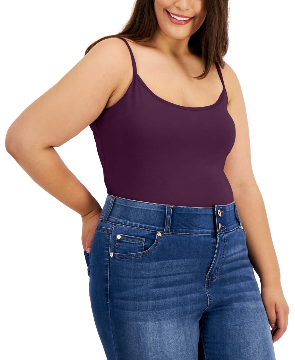 Click here for Aveto Trendy Plus Size Tank Top - Pickled Beet prices