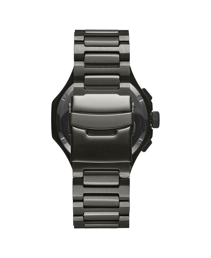 MVMT Men's Raptor Gunmetal Bracelet Watch 46mm - Macy's