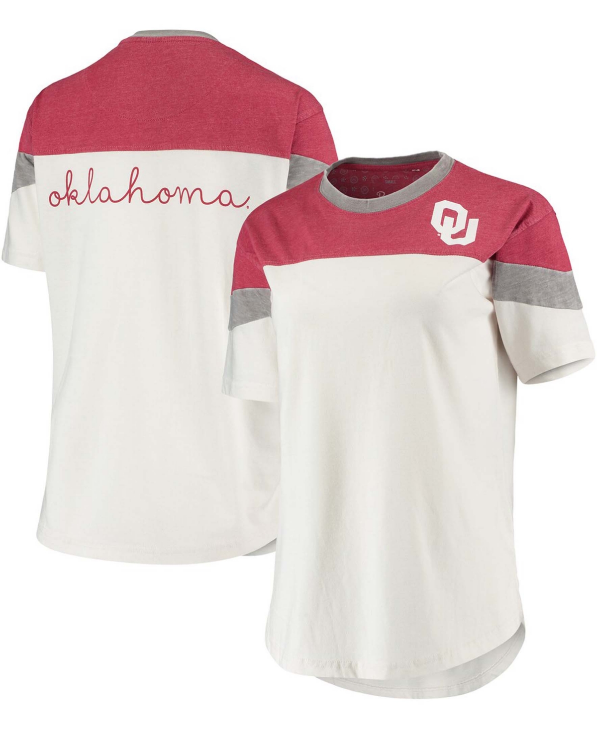 Click here for Pressbox Womens Oklahoma Sooners Blossom Colorbloc... prices