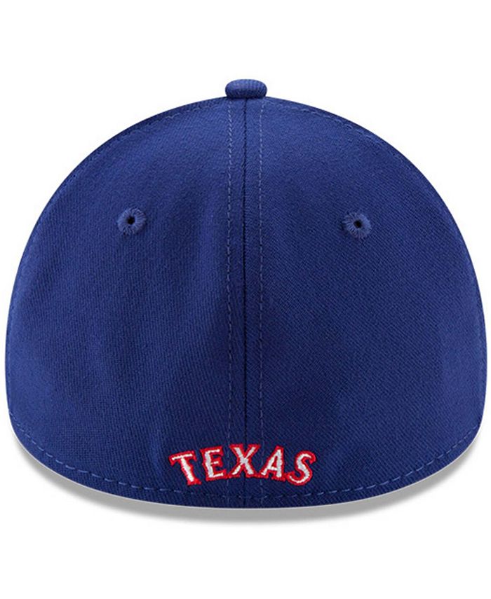 New Era Men's Royal Texas Rangers Team Classic Game 39THIRTY Flex Hat ...