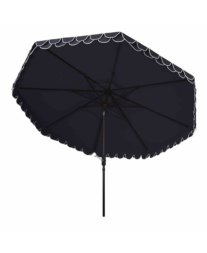 Safavieh Elegant 11' Valance Umbrella - Macy's