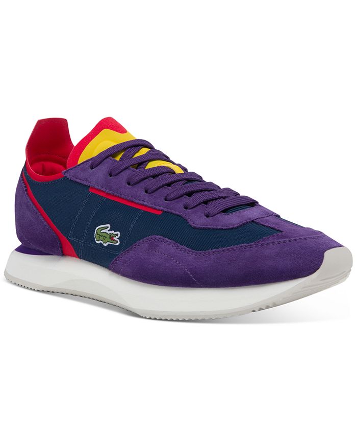Lacoste Men's Match Break Textile Sneakers - Macy's