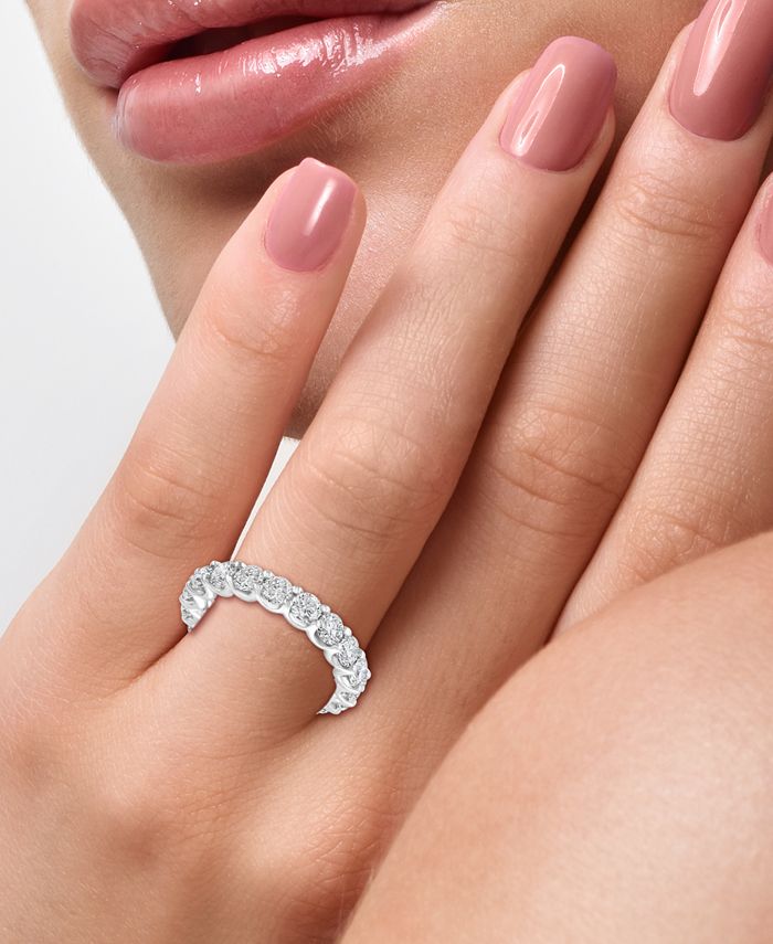 EFFY Collection EFFY® Diamond Eternity Band (3 ct. t.w.) in 14k White ...