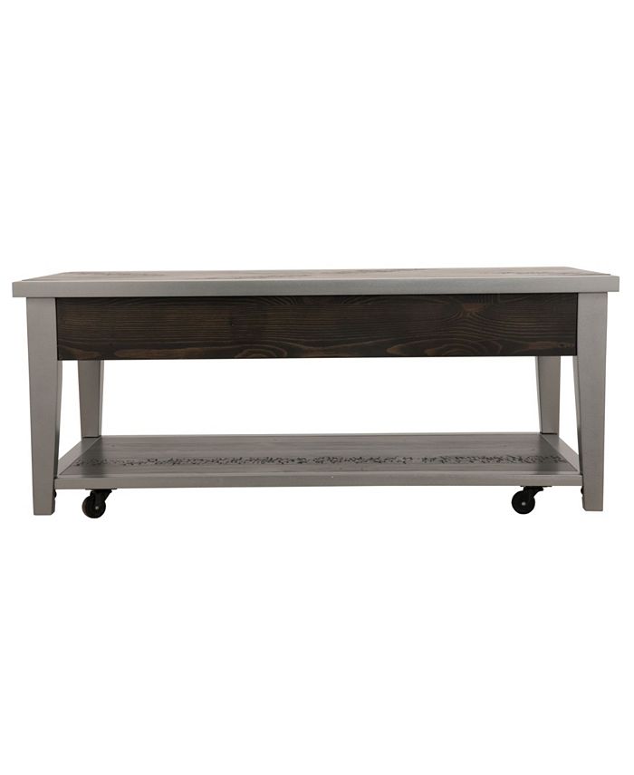 Signature Design By Ashley Branbury Rustic Rectangular Cocktail Table ...