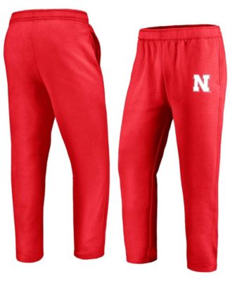 Men's Scarlet Nebraska Huskers School Logo Sweatpants - Macy's