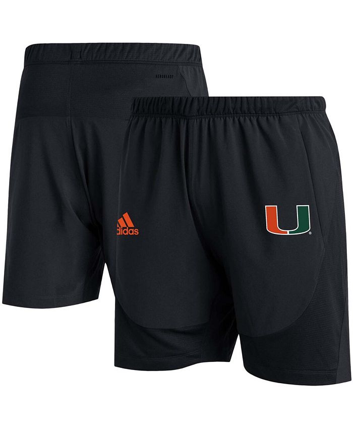adidas Men's Black Miami Hurricanes 2021 Sideline Aeroready Training ...