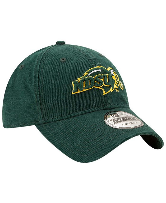 New Era Men's Green NDSU Bison Team Core 9TWENTY Adjustable Hat - Macy's