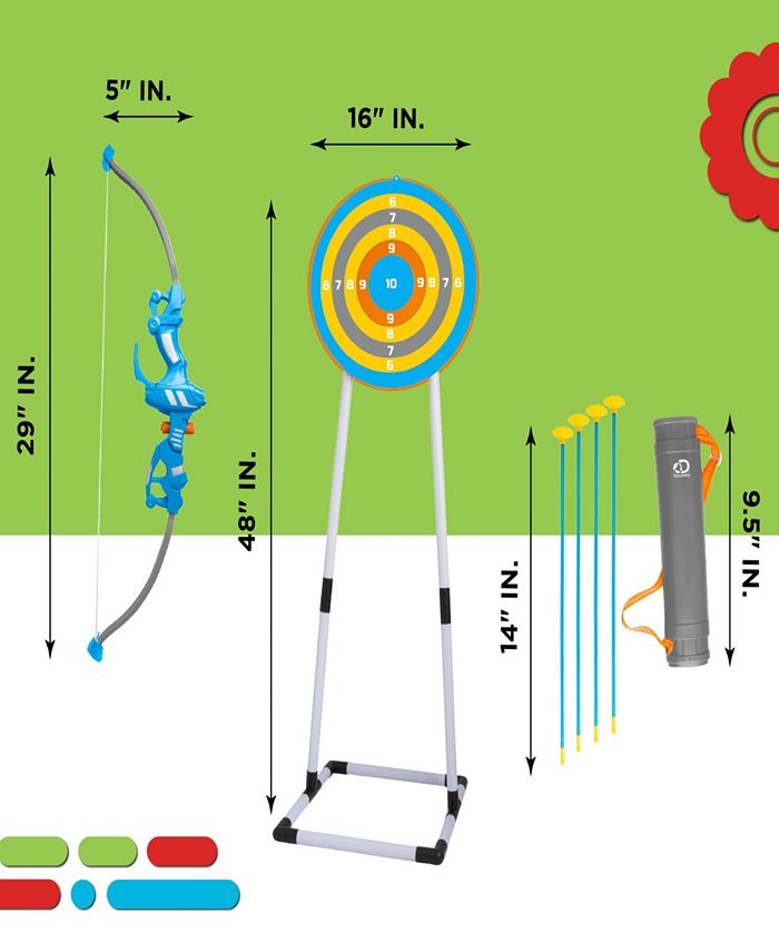 Discovery Kids Bullseye Outdoor Archery Set - Macy's