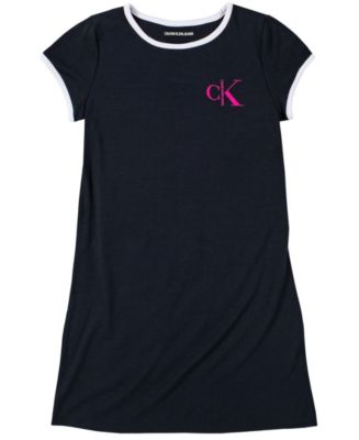 Calvin Klein Big Girls Ringer Dress - Macy's