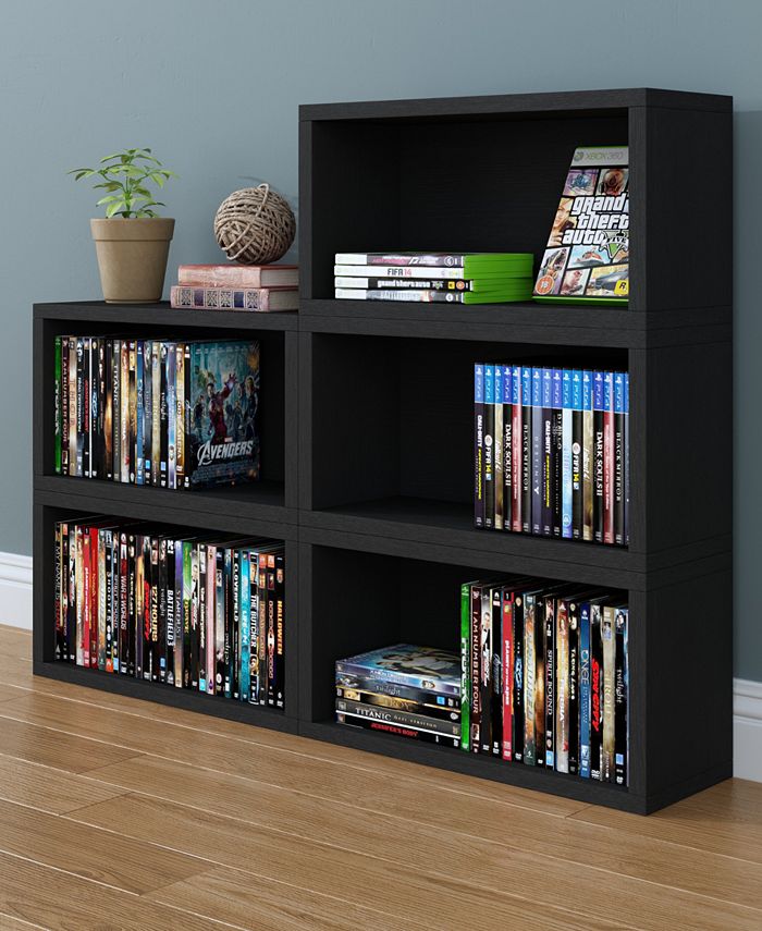 Way Basics Stackable DVD Rack & Reviews - Furniture - Macy's