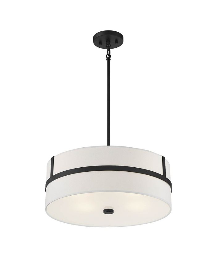 Meridian Lighting Rein 4-Light Pendant - Macy's