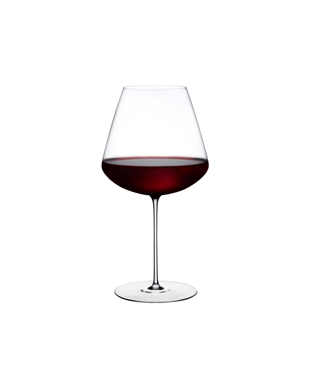 Nude Glass Stem Zero Red Wine Glass  32 Oz