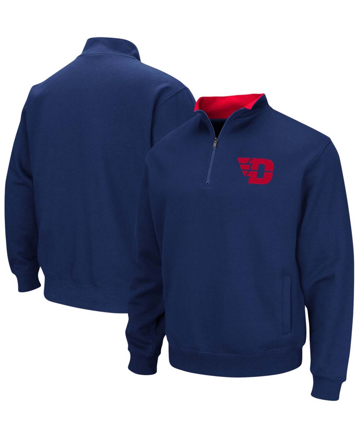 Click here for Mens Navy Dayton Flyers Tortugas Logo Quarter-Zip... prices