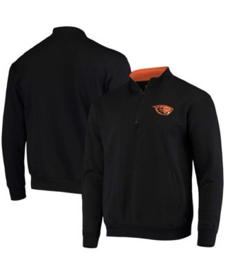 Men's Black Oregon State Beavers Tortugas Logo Quarter-Zip Jacket - Macy's