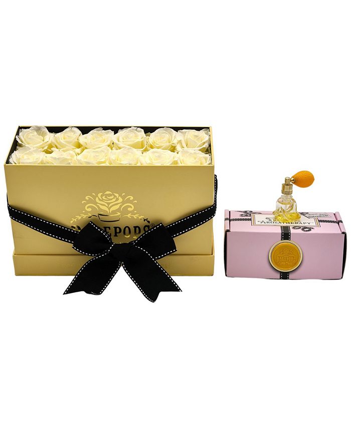 Rosepops Pop-Up Pastel to The Moon and Back Real Buttercup Yellow Roses ...