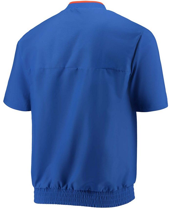 Jordan Men's Royal Florida Gators 2021 Coaches Short Sleeve Quarter-Zip ...