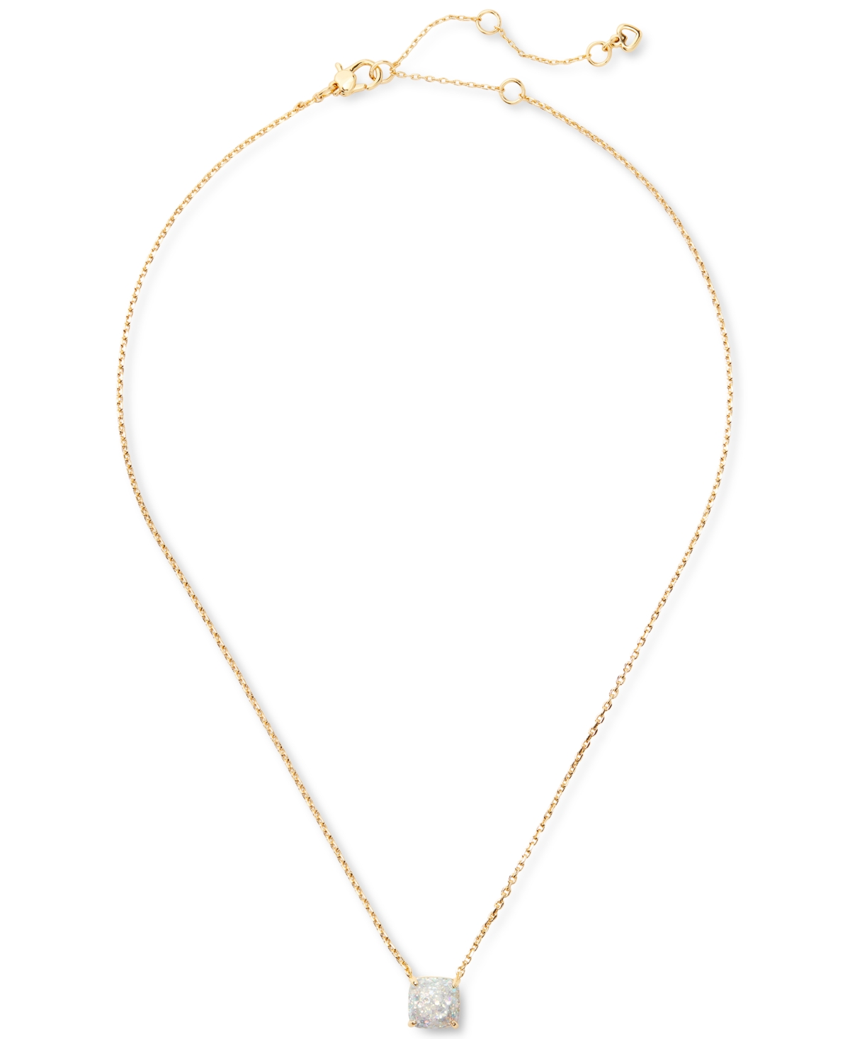 Click here for Kate Spade New York Gold-Tone Square Glitter Stone... prices