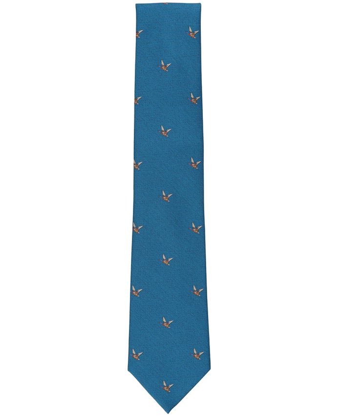 Club Room Men's Men's Classic Bird Tie, Created for Macy's & Reviews ...