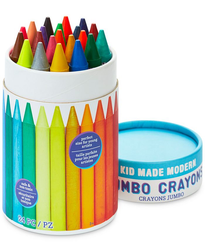 Kid Made Modern 24-Pc. Jumbo Crayons - Macy's