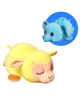 Lullabrites FlipaZoo Plush Sleepy Lamb Flips to Awake Elephant - Macy's