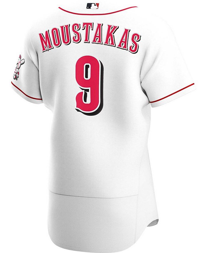 Nike Men's Mike Moustakas White Cincinnati Reds Home Authentic Player ...