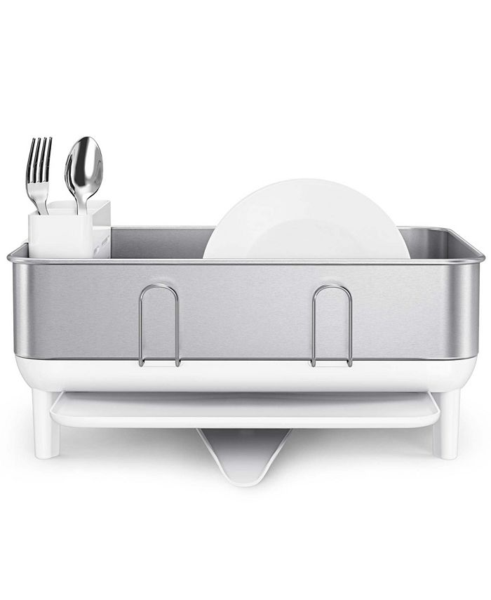 simplehuman Compact Steel Frame Dish Drying Rack - Macy's