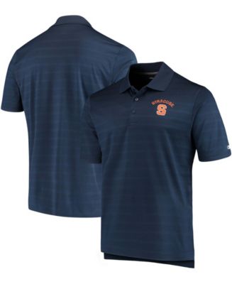 Men's Navy Syracuse Orange Textured Polo Shirt - Macy's