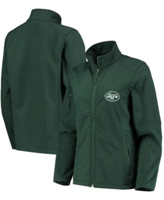 Women's Green New York Jets Full-Zip Sonoma Softshell Jacket - Macy's