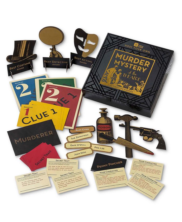 Talking Tables Murder Mystery Night Game - Macy's