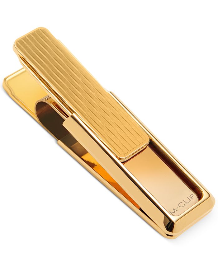 M-Clip New Yorker Gold Channeled Money Clip - Macy's
