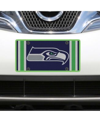 Multi Seattle Seahawks Jersey Acrylic Cut License Plate - Macy's
