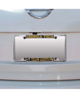 Multi Georgia Tech Yellow Jackets Small Over Small Mega License Plate ...