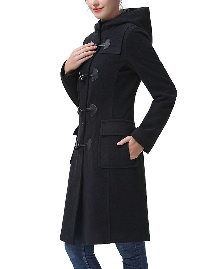 kimi + kai Women's Lisa Wool Hooded Toggle Coat - Macy's