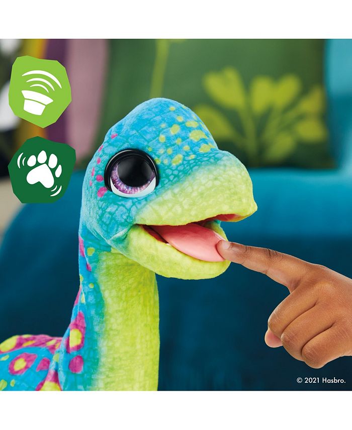 FurReal Friends Snackin' Sam the Bronto Plush Toy - Macy's