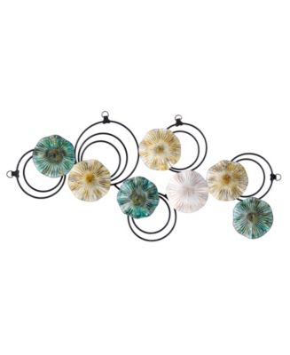 Scallop Design Metal Wall Art Decor, 2.5' x 1.5' - Macy's