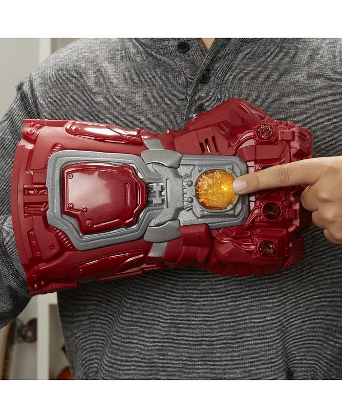 Marvel Avengers: Endgame Red Infinity Gauntlet Electronic Fist Roleplay ...