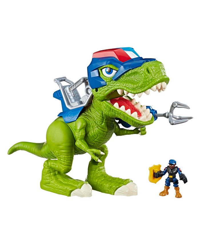 Chomp Squad CLOSEOUT! Playskool Troopersaurus and Bobby Badge - Macy's