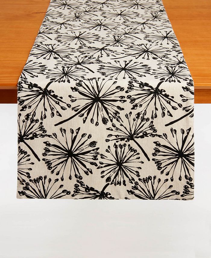 Tableau Meadow-Chambray Table Runner, 72" x 14" - Macy's