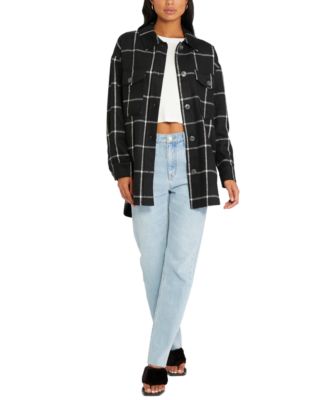 Sanctuary Midi Shacket - Macy's