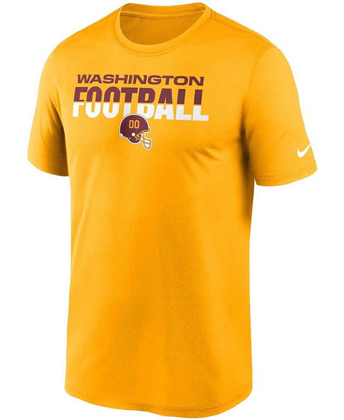 Nike Men's Big and Tall Gold Washington Football Team Legend Local ...