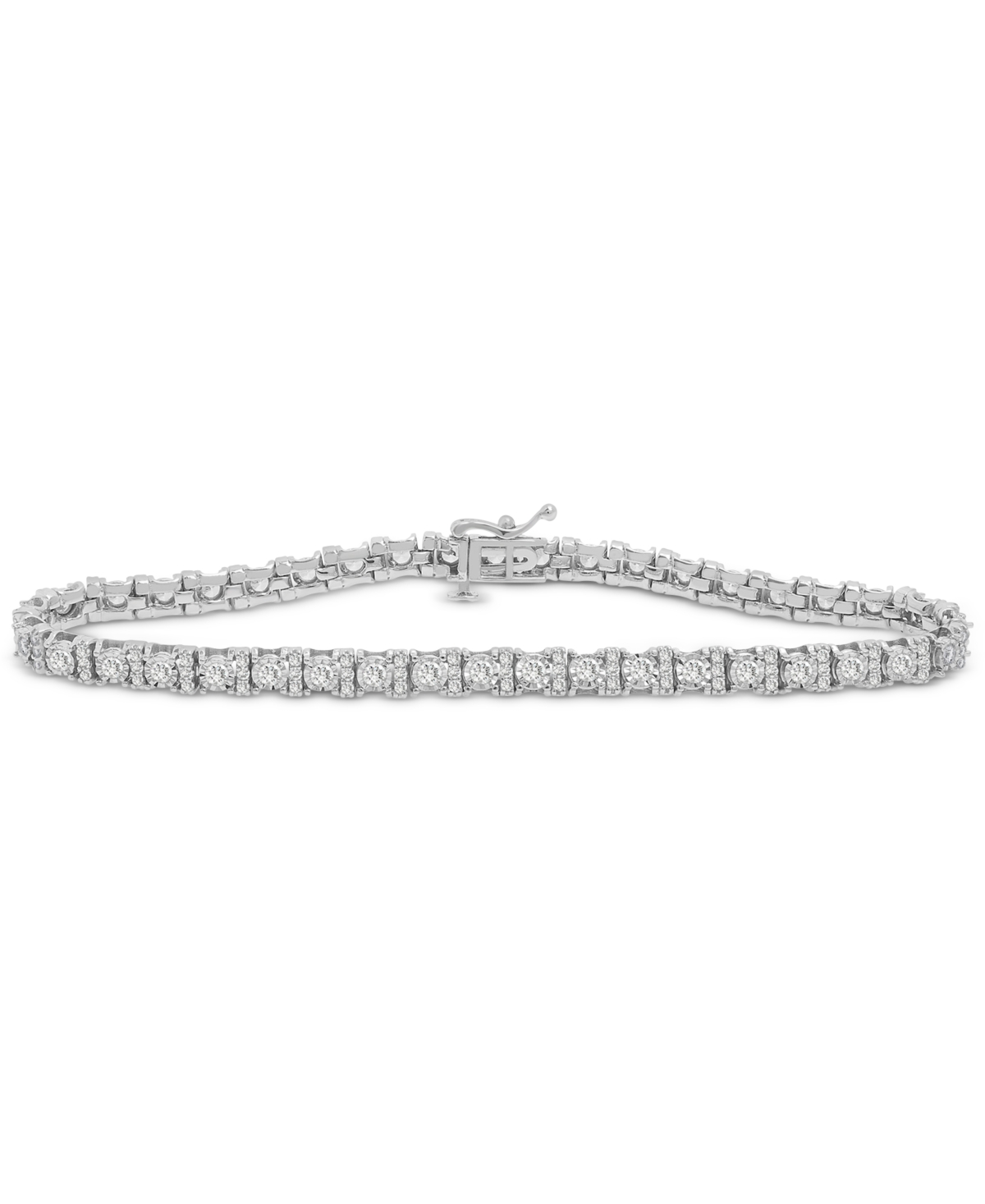 Click here for Diamond Tennis Bracelet (2 ct. t.w.) in 14k White... prices